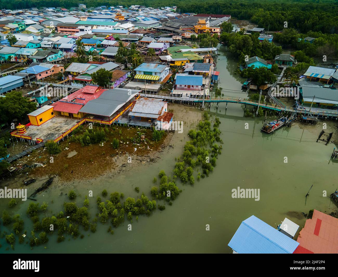 Pulau Ketam or Crab Island located at Kelang Selangor state of Malaysia ...