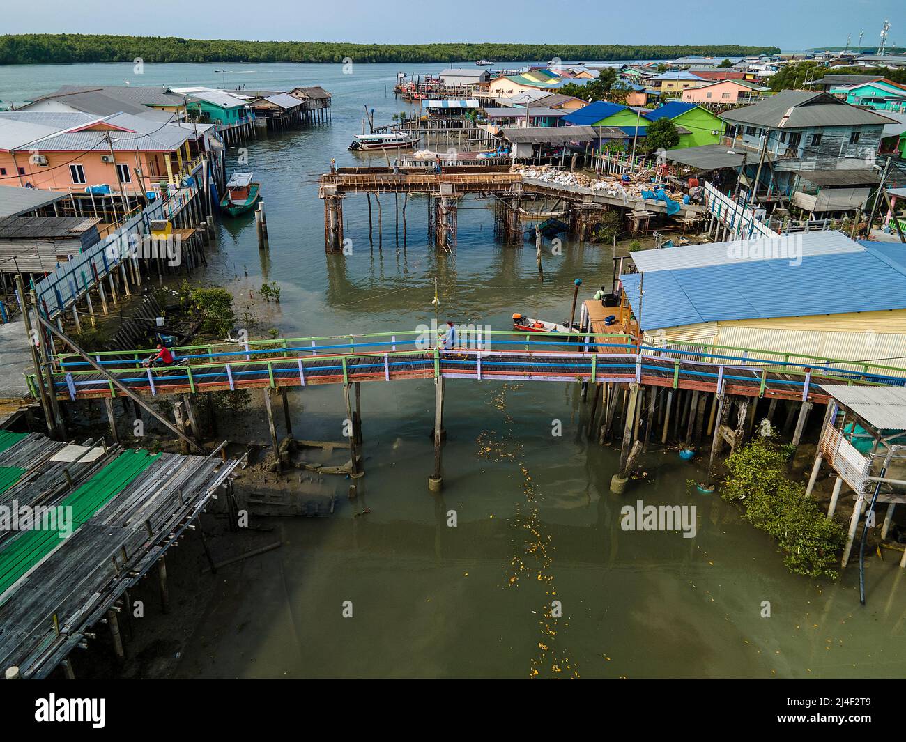 Pulau Ketam or Crab Island located at Kelang Selangor state of Malaysia ...