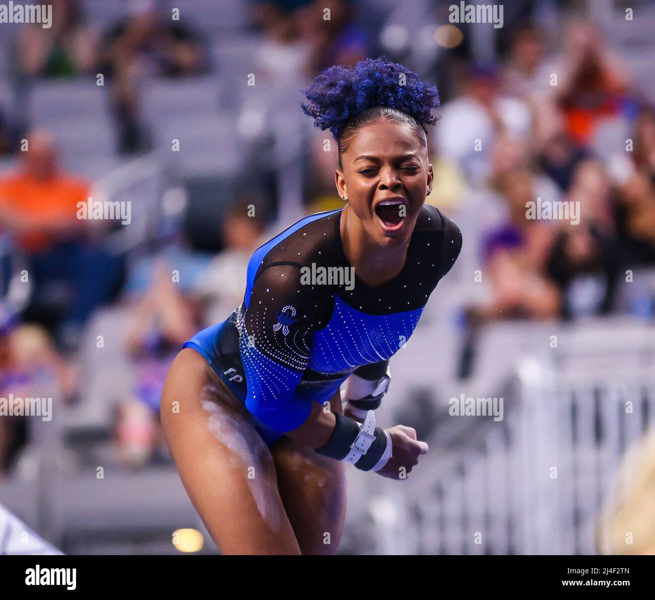 Fort Worth, TX, USA. 14th Apr, 2022. Florida's Trinity Thomas ...