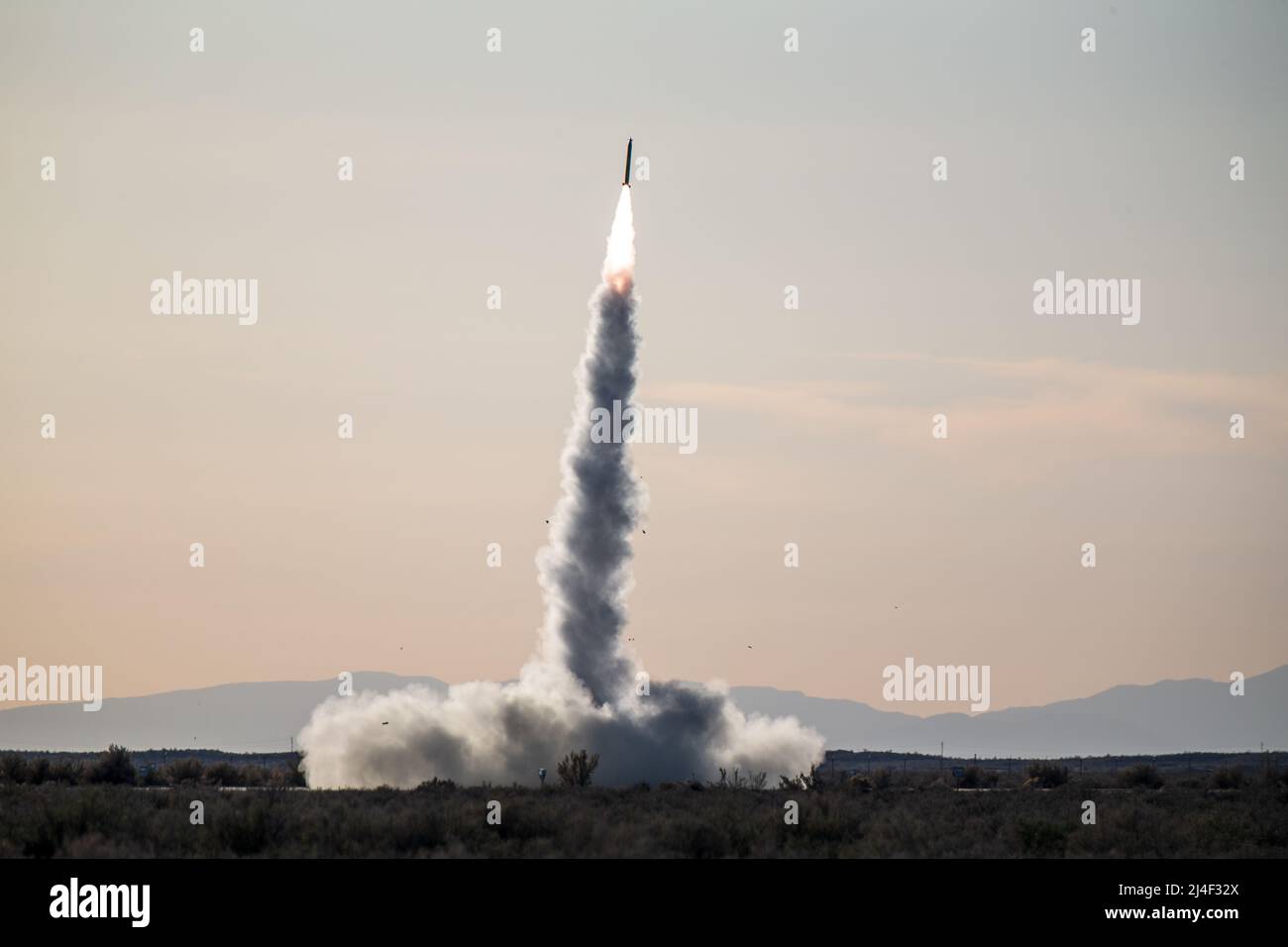 A U.S. Marine Corps M142 High Mobility Artillery Rocket System assigned ...