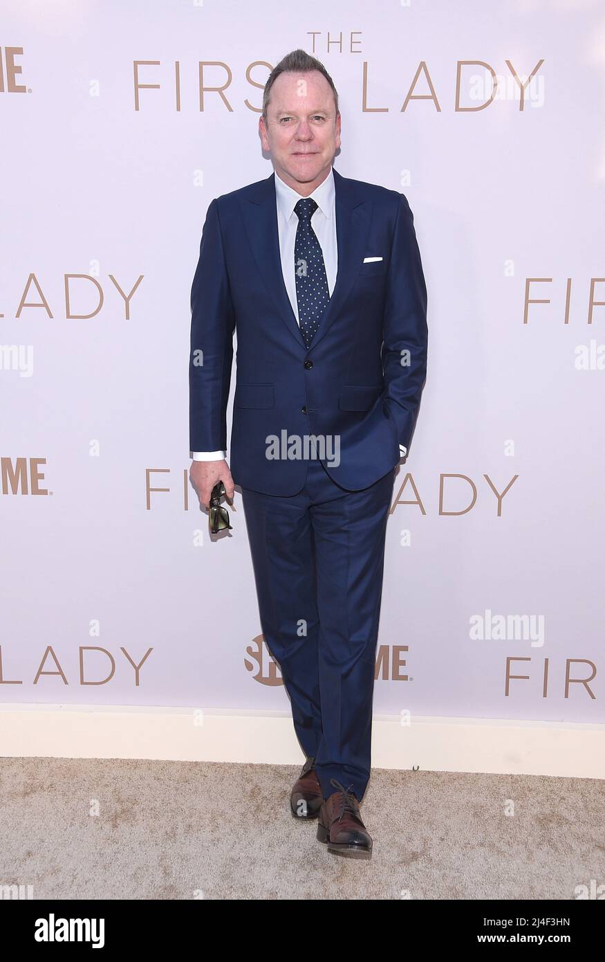 Los Angeles, USA. 14th Apr, 2022. Kiefer Sutherland arriving at ...