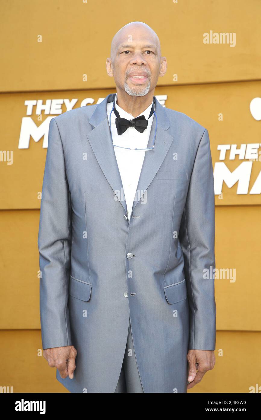 Los Angeles, Ca. 14th Apr, 2022. Kareem Abdul-Jabbar at the Apple TV ...