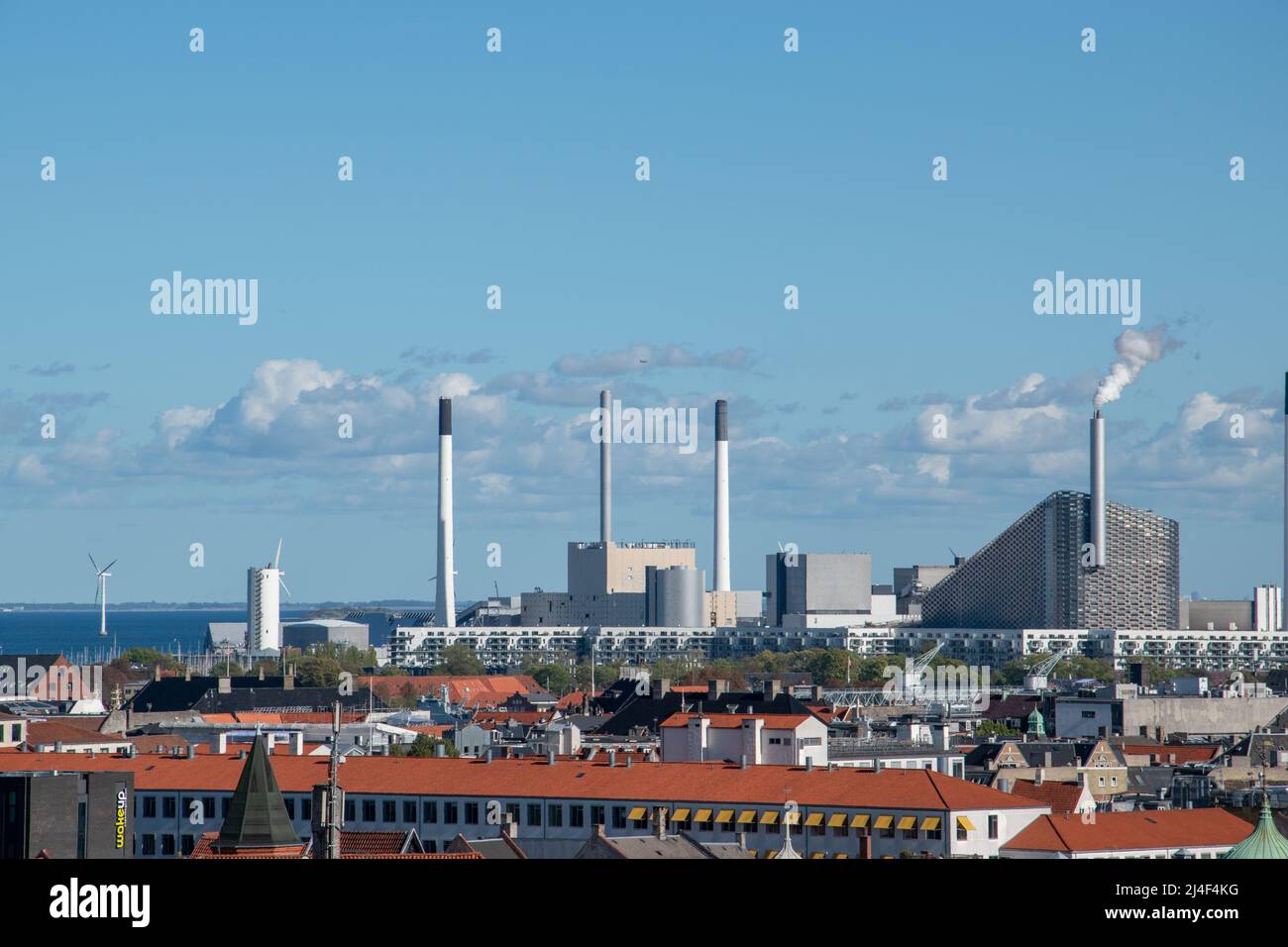 View from the Round Tower, Copenhagen, Denmark Stock Photo - Alamy