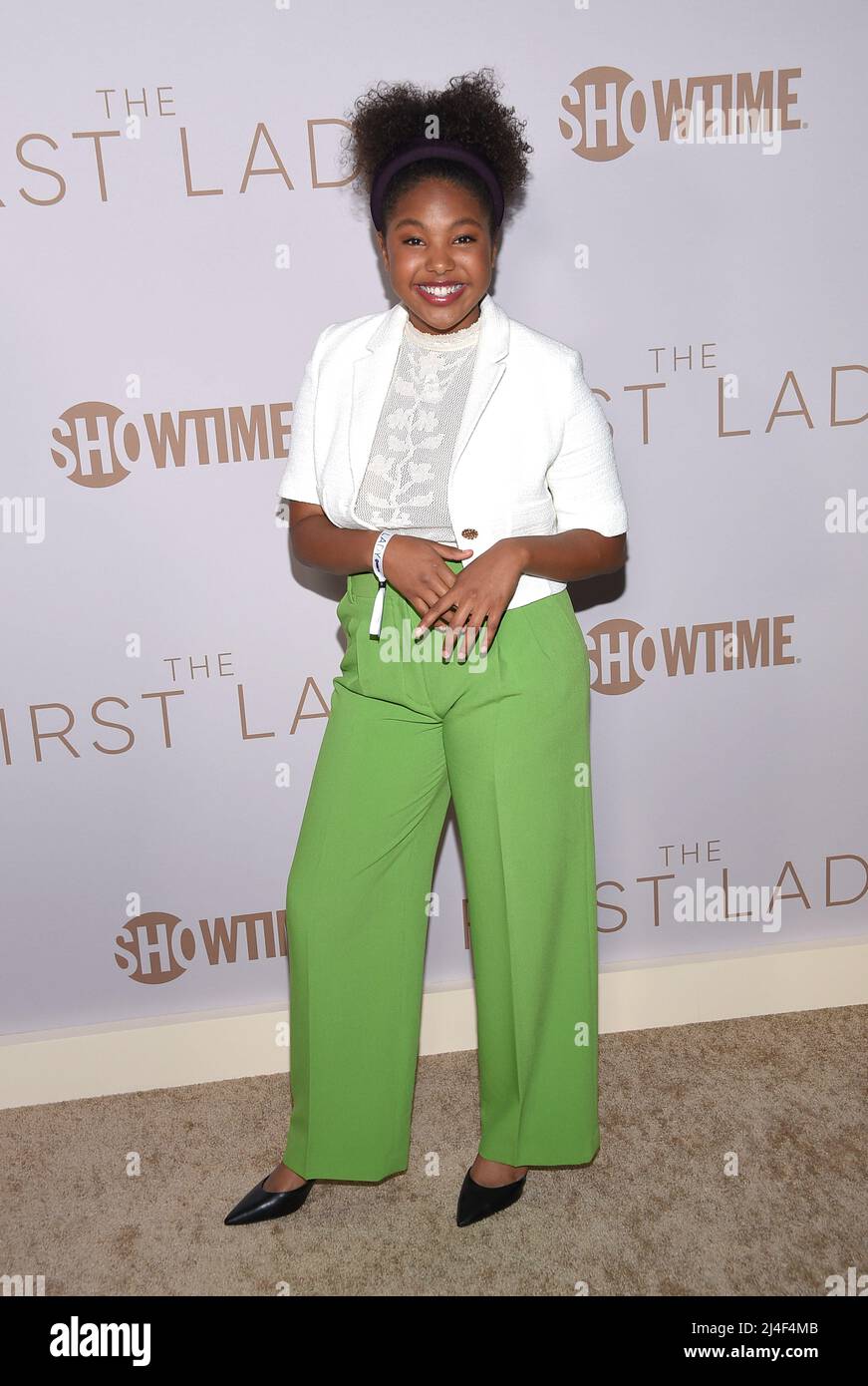 Los Angeles, USA. 14th Apr, 2022. Jordan Hull arriving at Showtime's ...