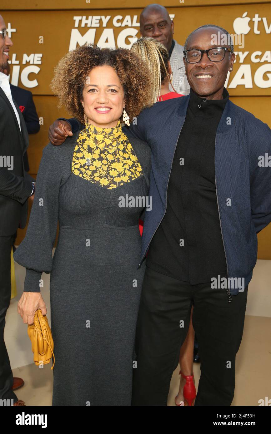 Los Angeles, Ca. 14th Apr, 2022. Bridgid Coulter and Don Cheadle at the ...