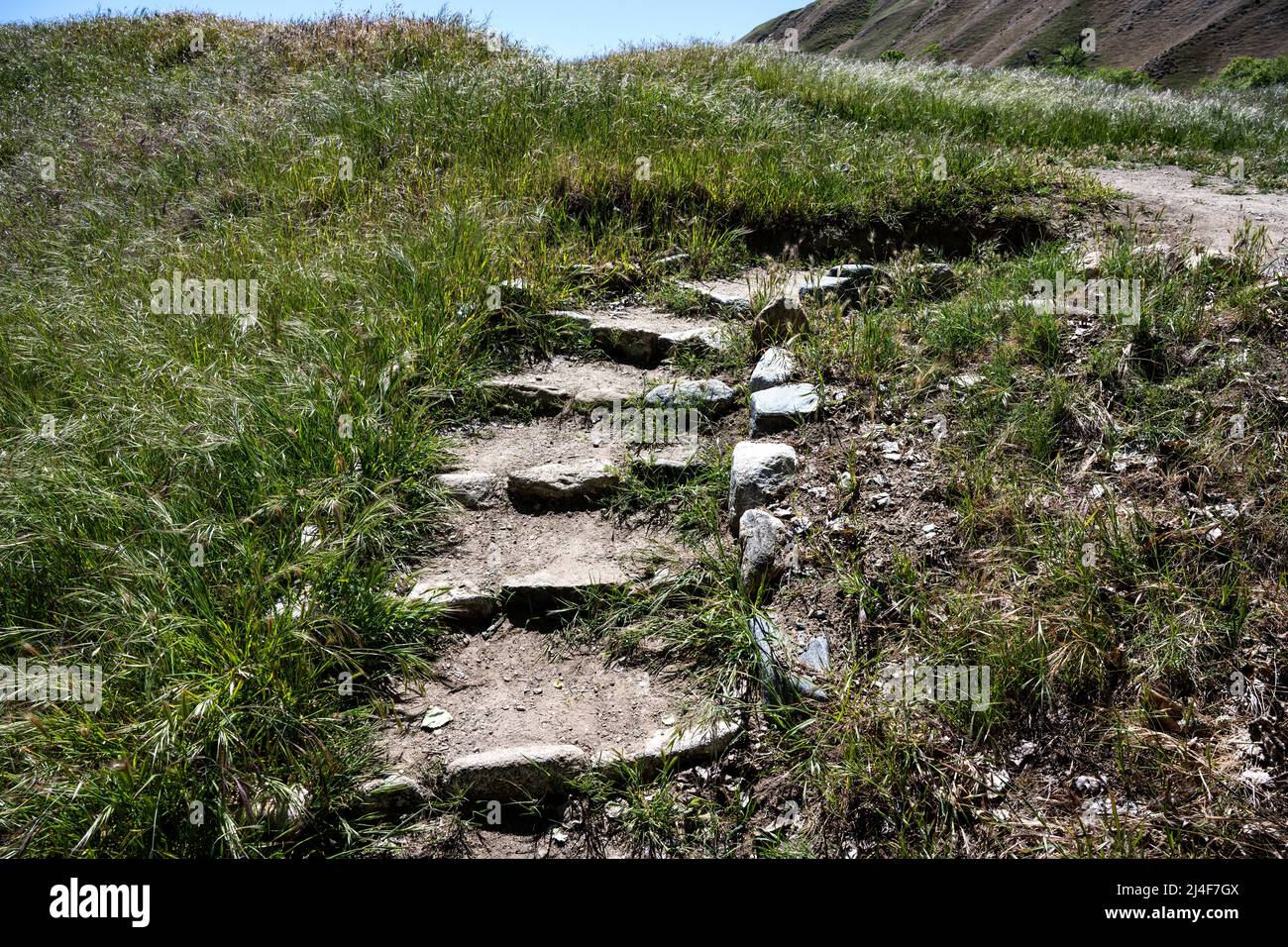 California Foothills Stairway Stock Photo - Alamy