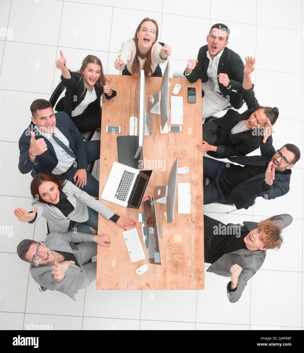 Young professionals busy working hi-res stock photography and images ...