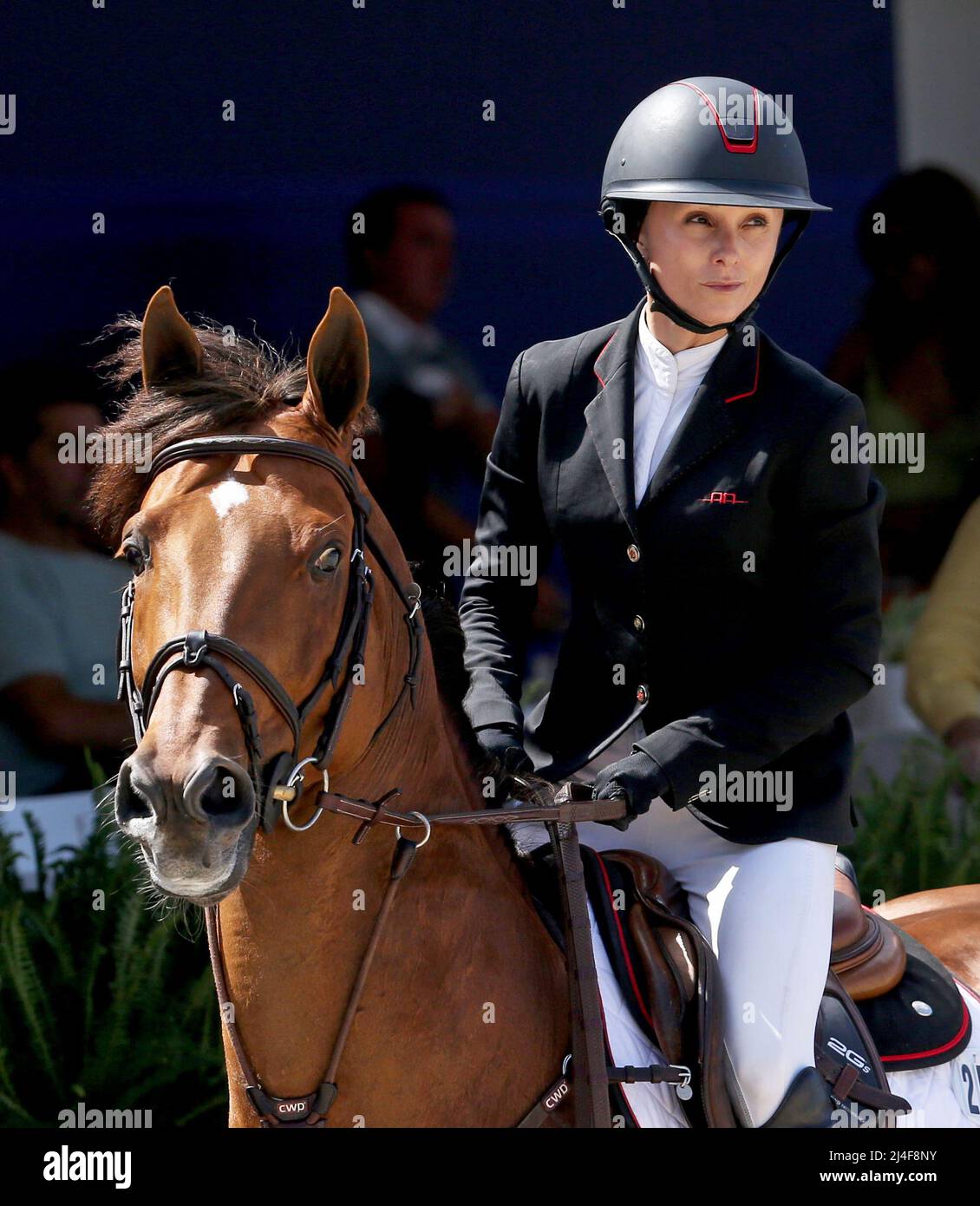 MIAMI BEACH, FL - APRIL 14: Georgina Bloomberg attends the Longines ...