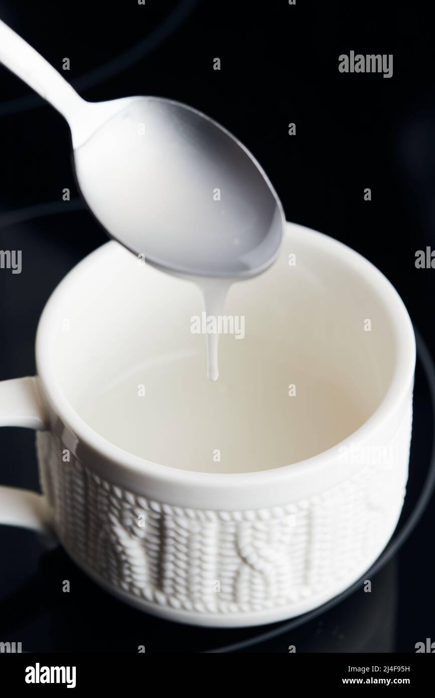 The process of making rye molded bread. Production of starch jelly to ...