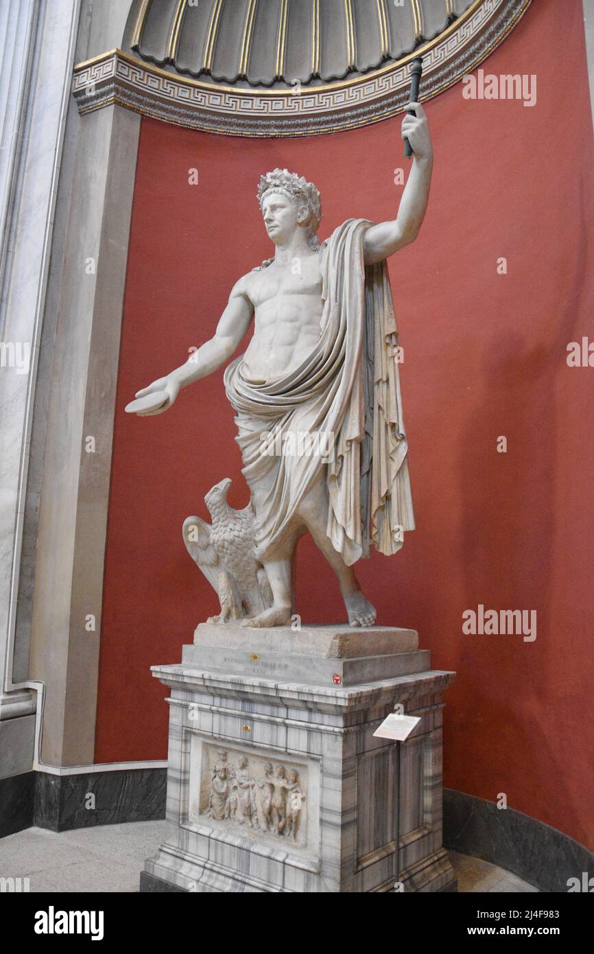 Claudius statue in the vatican museum hi-res stock photography and images - Alamy