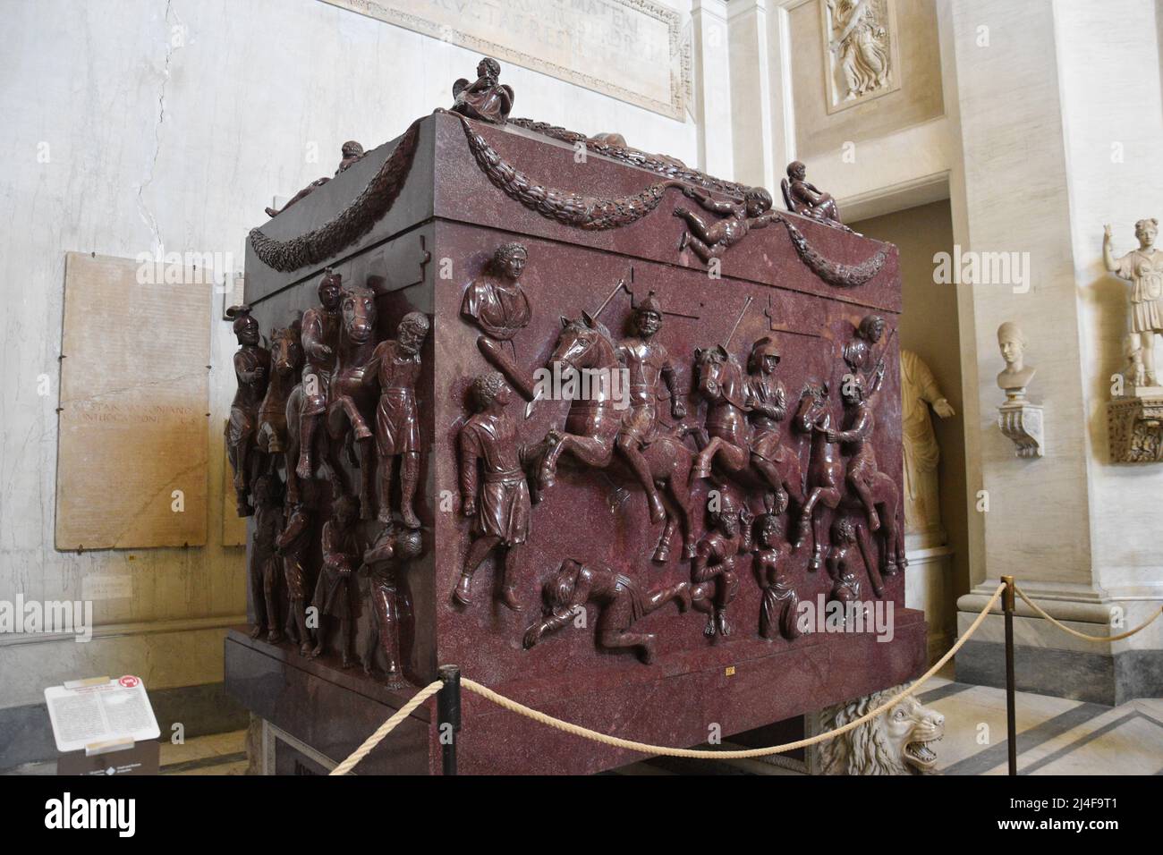 Porphyry sarcophagus emperor hi-res stock photography and images - Alamy