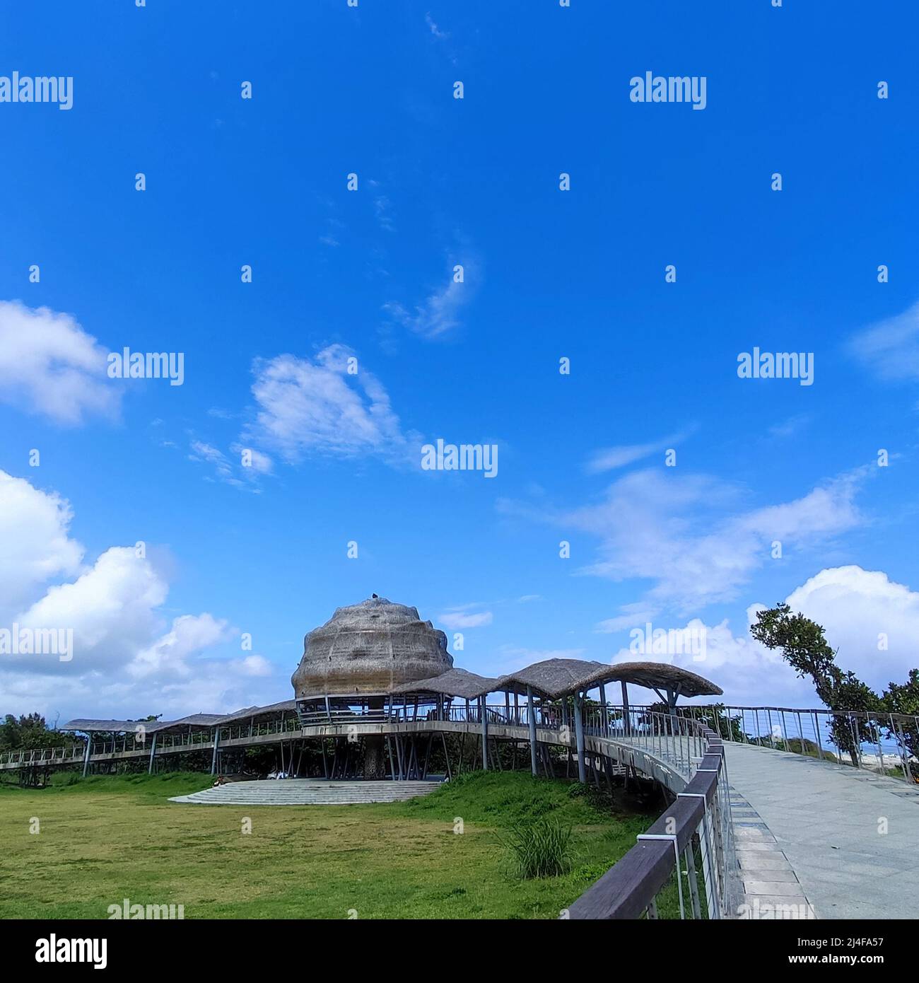 The International landmark of Seaside Park in Taitung, Taiwan Stock ...