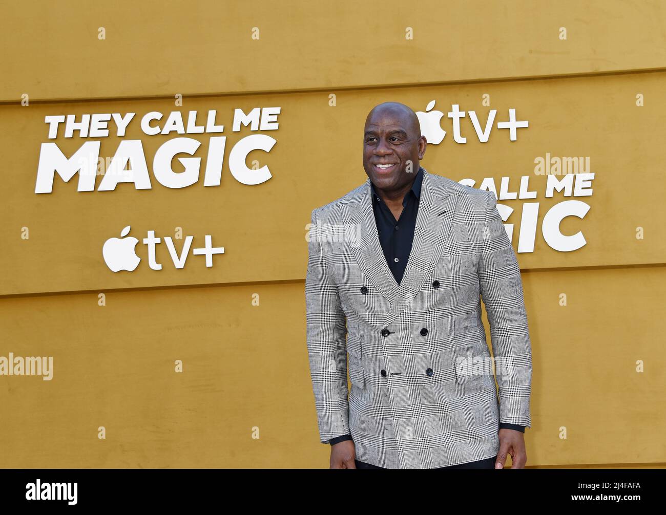 Magic Johnson at the ‘They Call Me Magic’ Screening held at the Regency ...