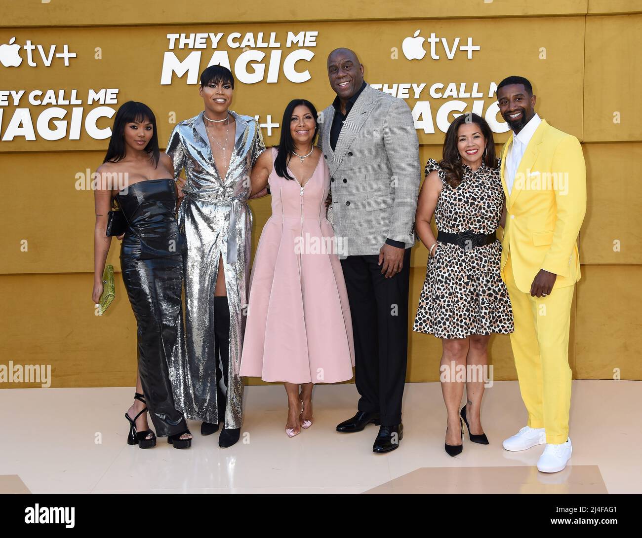 Elisa Johnson, EJ Johnson, Cookie Johnson, Magic Johnson, Lisa Johnson ...