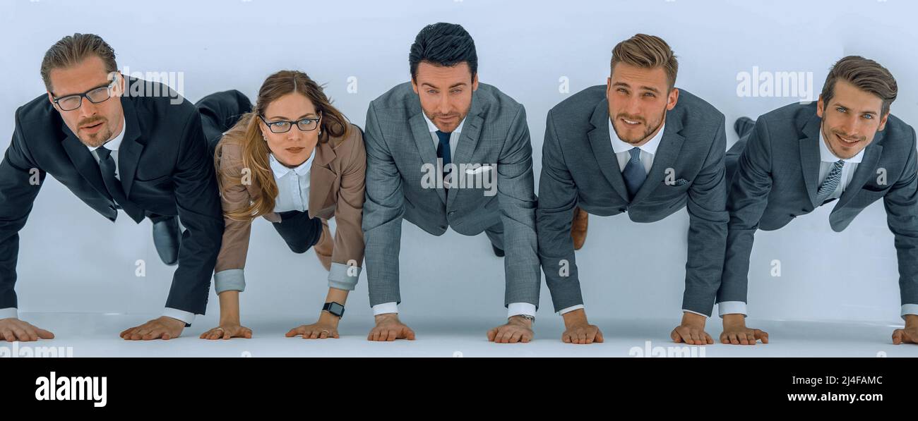 professional business team is ready to start Stock Photo - Alamy