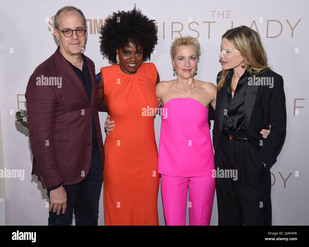 Los Angeles, USA. 14th Apr, 2022. David Nevins, Viola Davis, Gillian ...