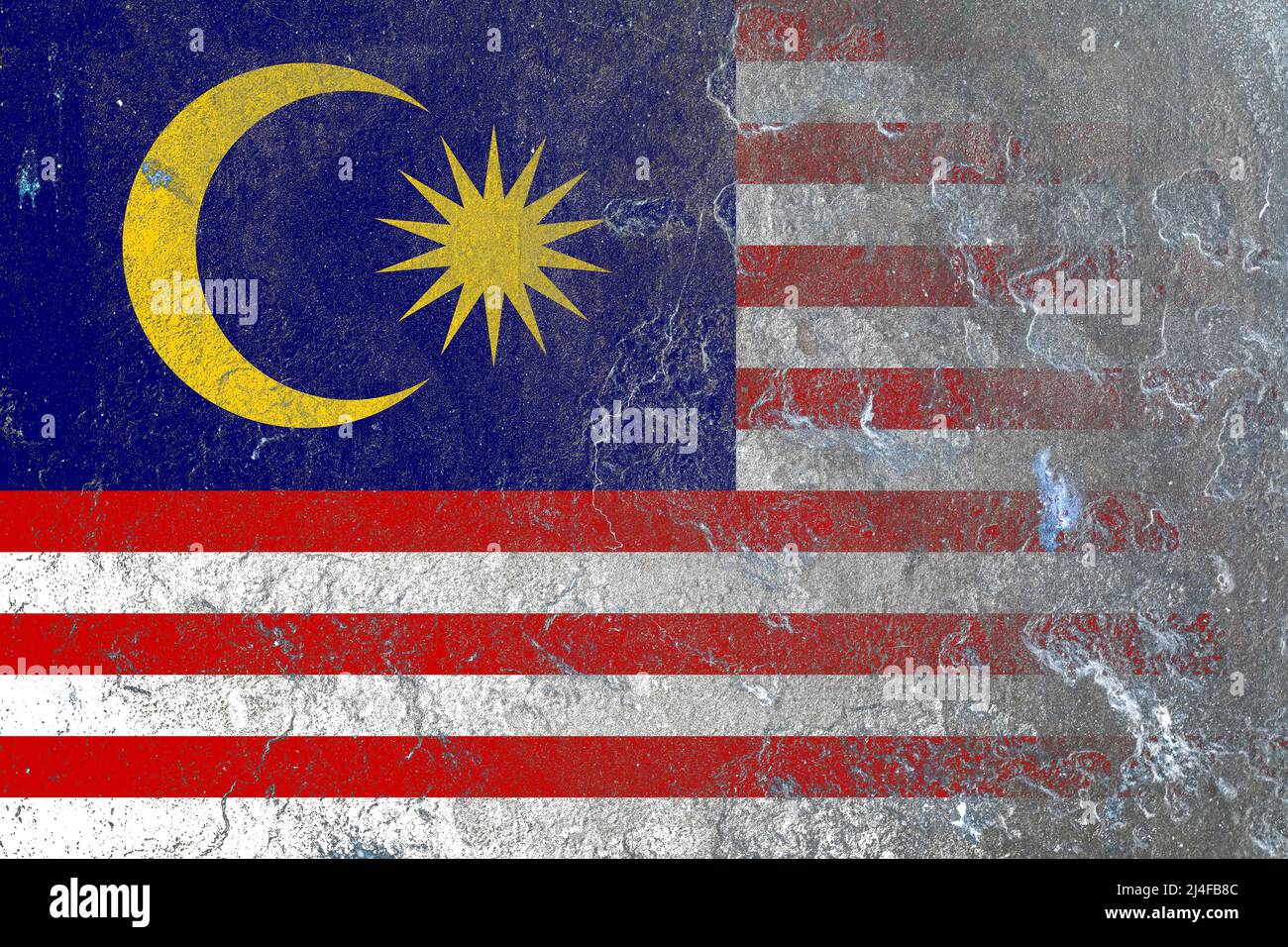 Old malaysian flag hi-res stock photography and images - Alamy