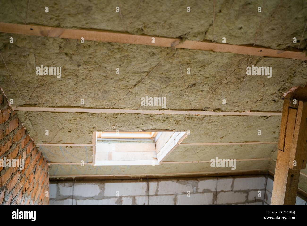 The thermal conductivity of the roof hi-res stock photography and ...