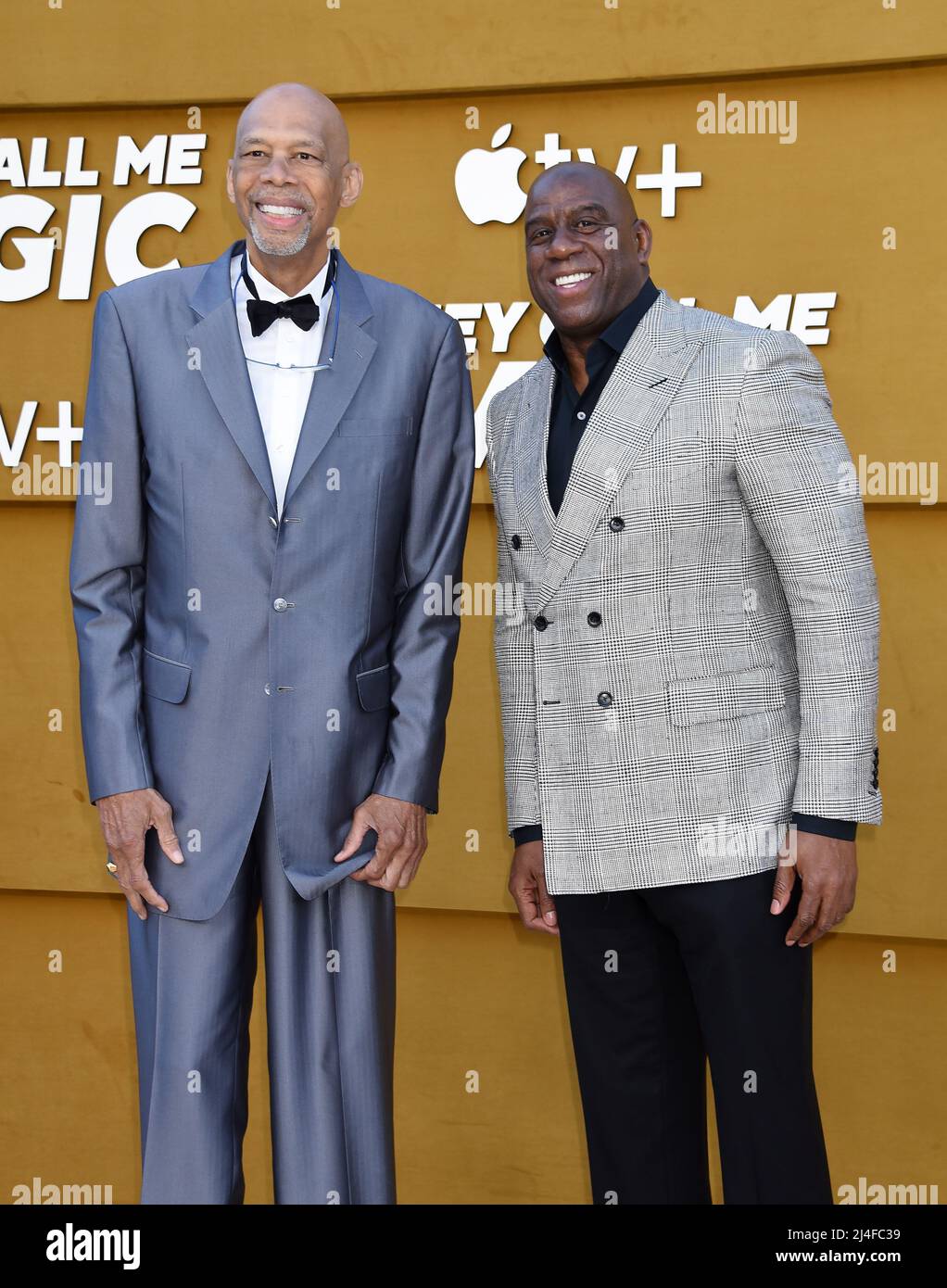 Kareem Abdul Jabbar Magic Johnson