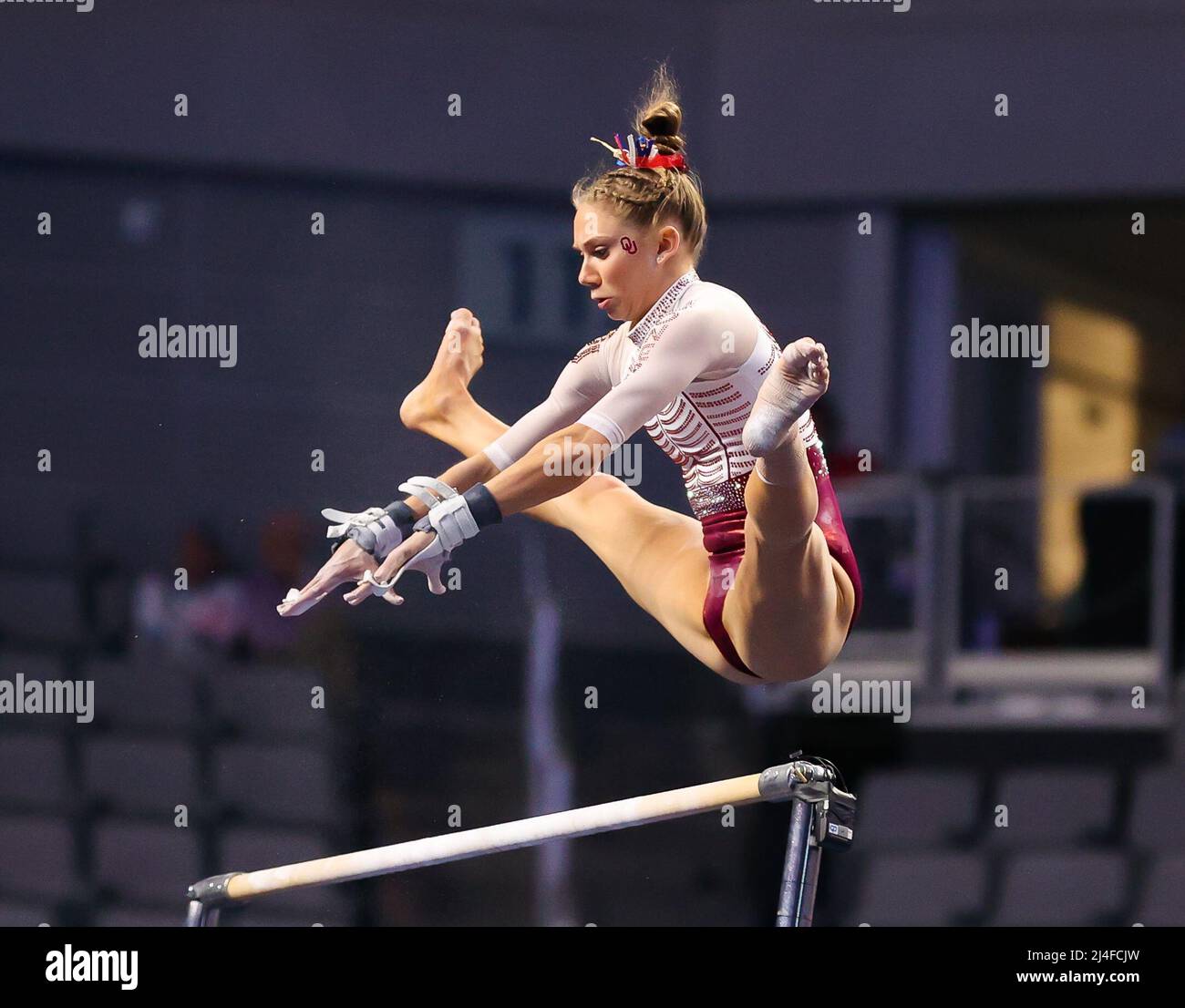 Uneven Parallel Bars Gymnastics