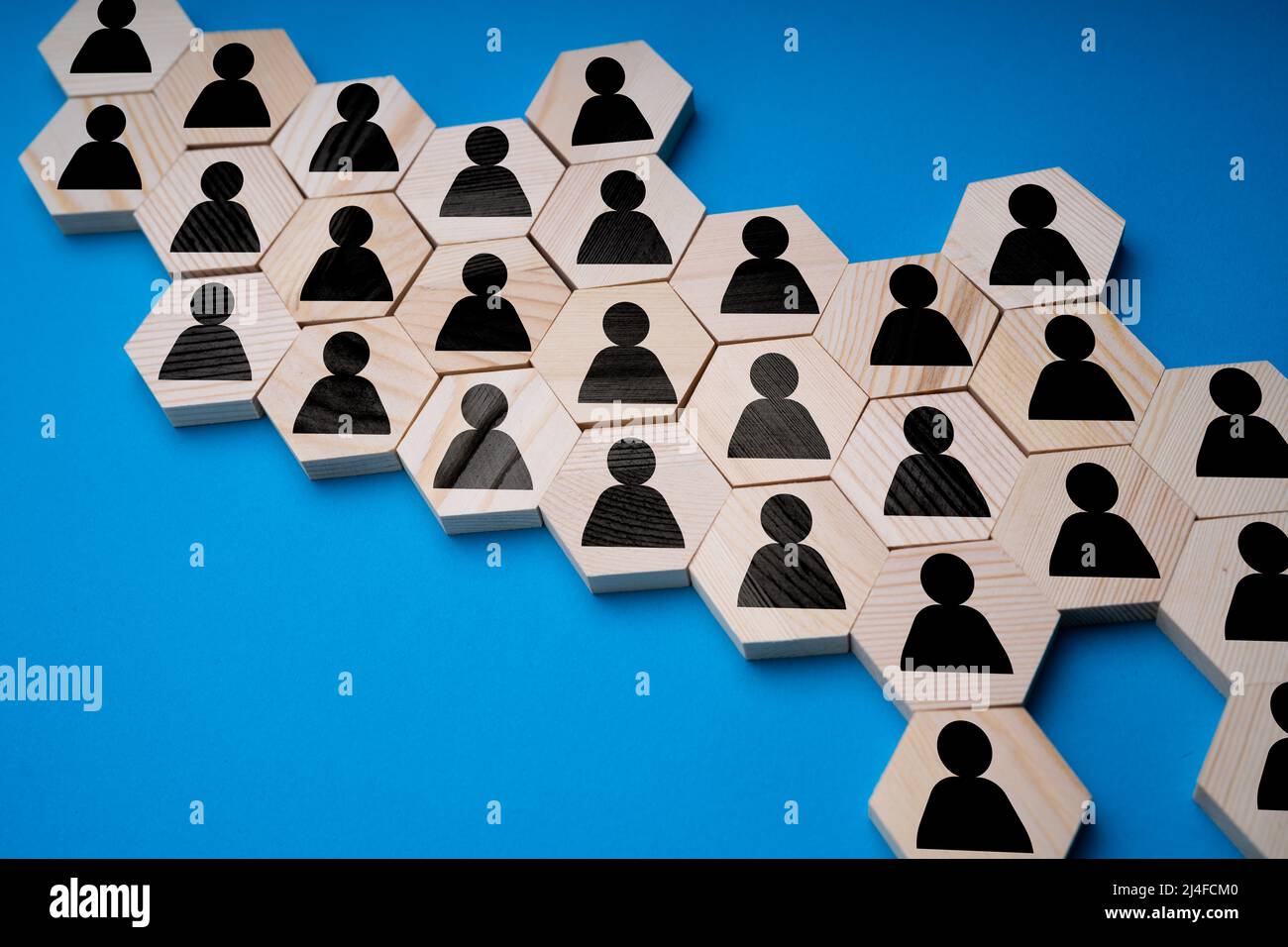 People Team And Team Business Organization. Unity Concept Stock Photo ...