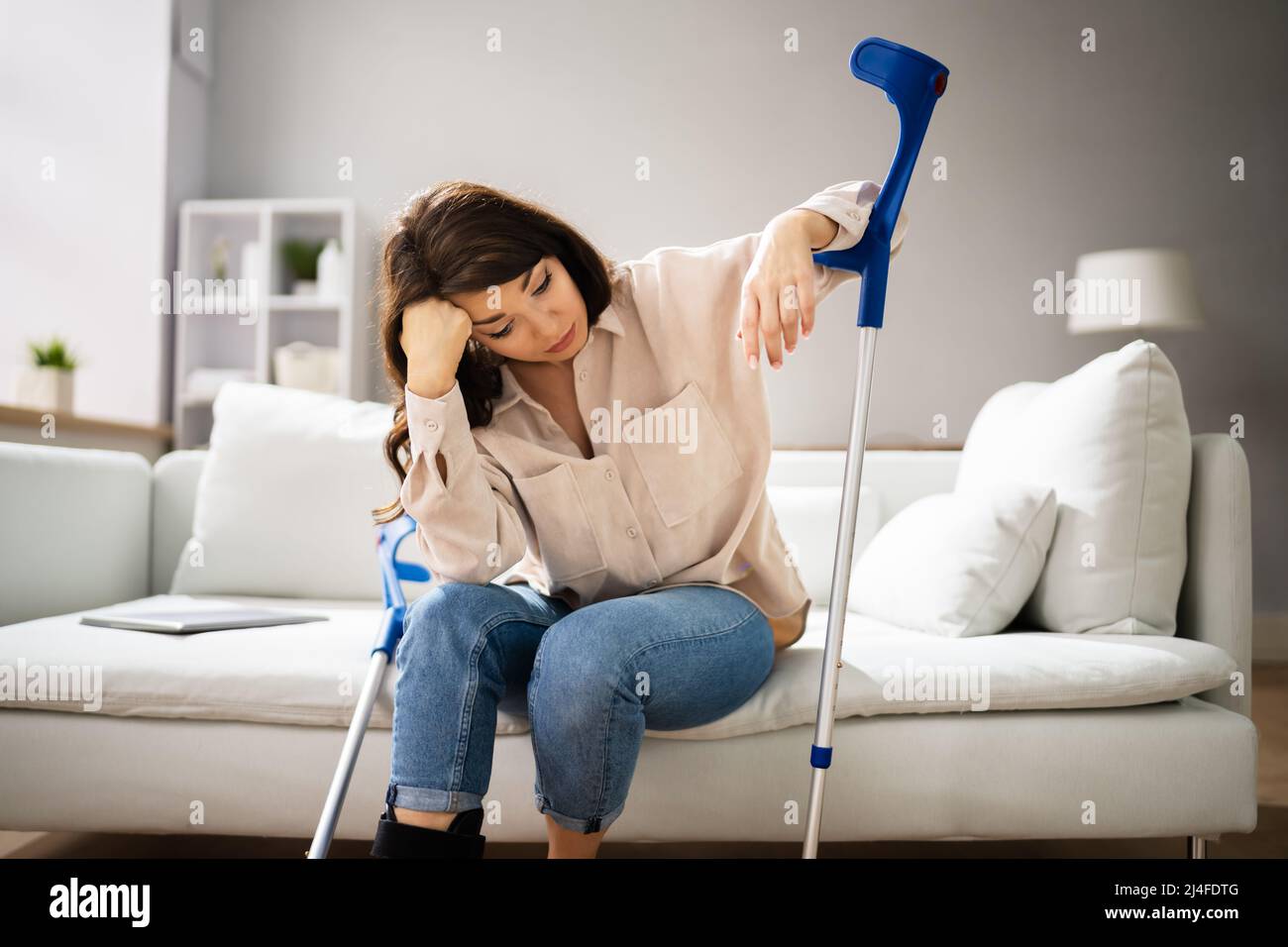 Broken Bone Health Trauma And Physical Injury Stock Photo - Alamy