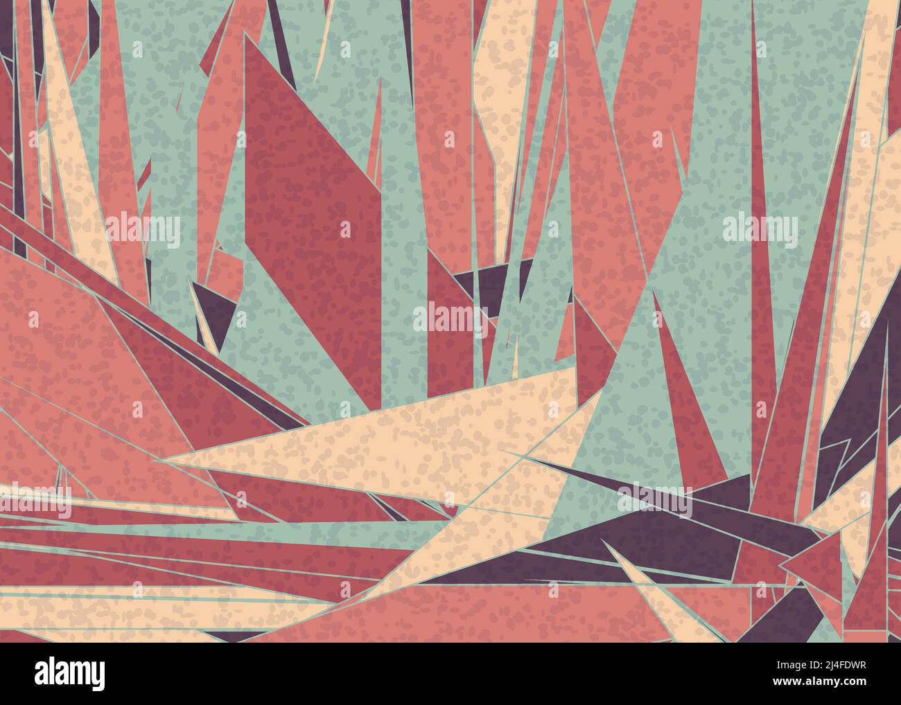 Piet Mondrian Style Computational Generative Art background ...