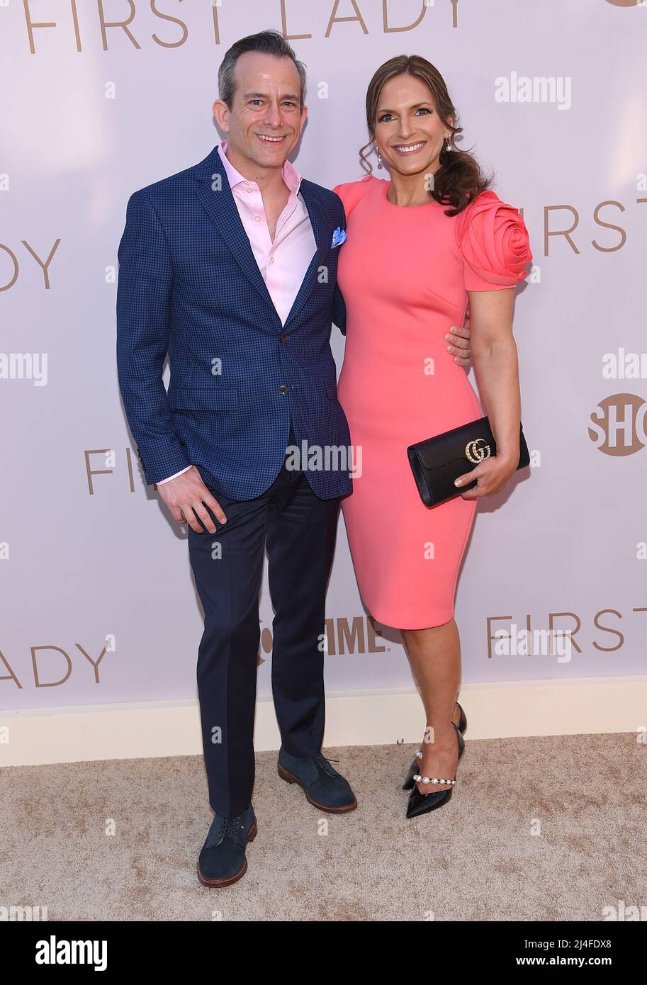 April 14, 2022, Los Angeles, California, USA: Geoff Zanelli and Jen ...