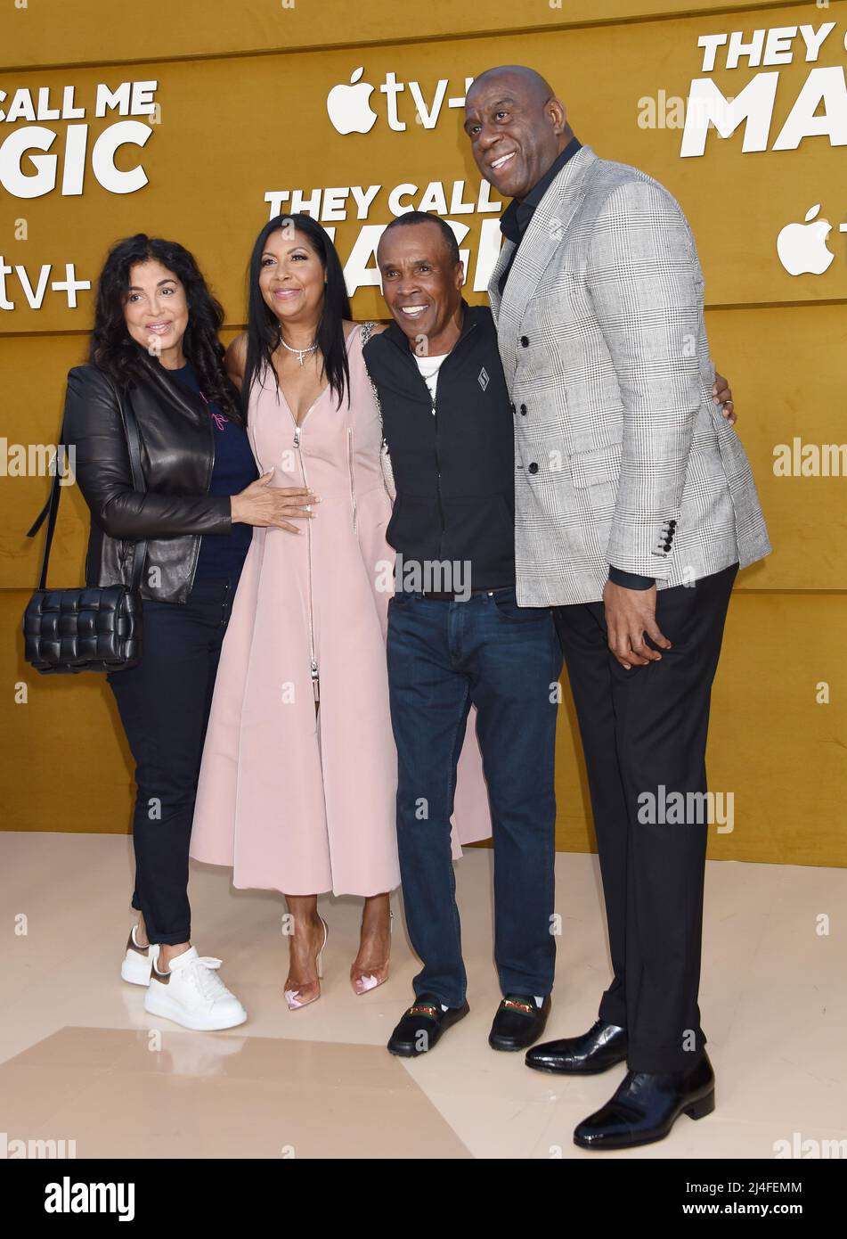 Westwood, USA. 14th Apr, 2022. Bernadette Robi, Cookie Johnson, Sugar ...