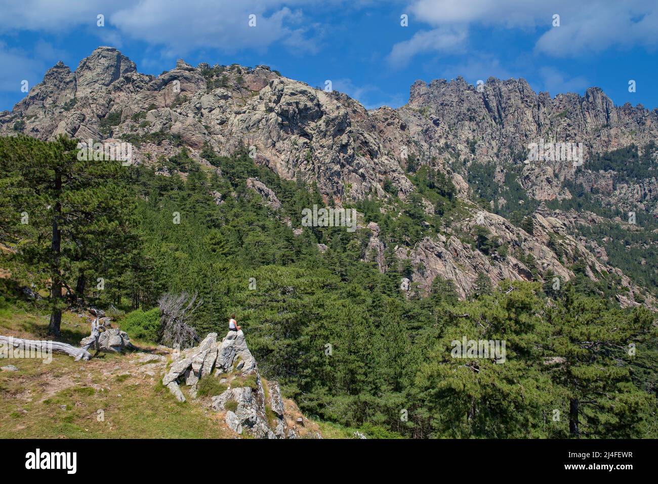 The Col de Bavella is a mountain pass in the south of Corsica Regional ...