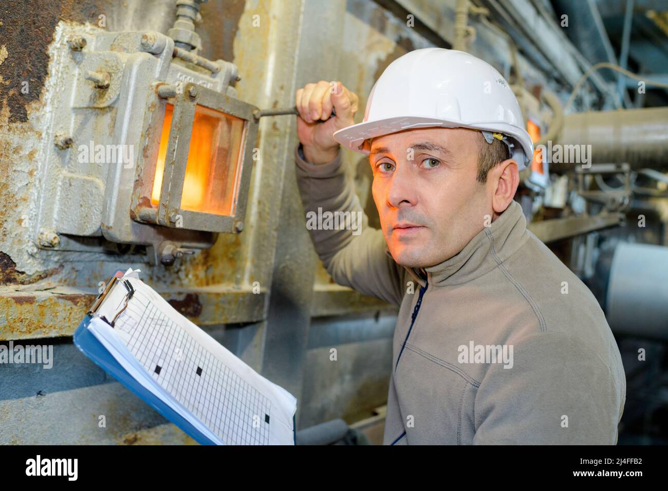 Mid section factory worker hi-res stock photography and images - Alamy