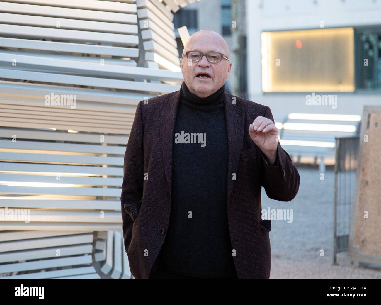 Artist Prof. Olaf Metzel. On April 14, 2022 the fountain season was ...