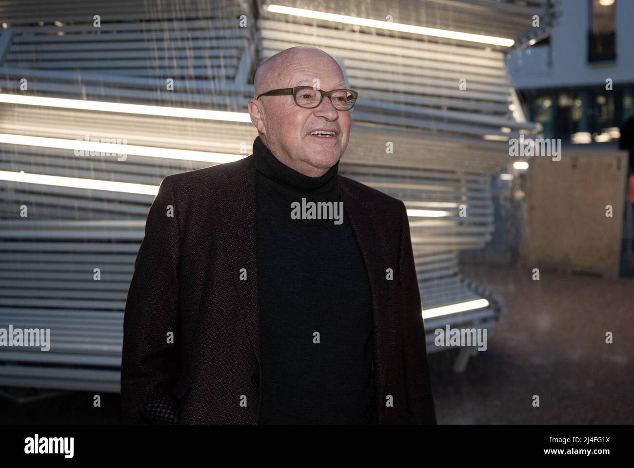 Portrait of the artist Prof. Olaf Metzel. On April 14, 2022 the ...