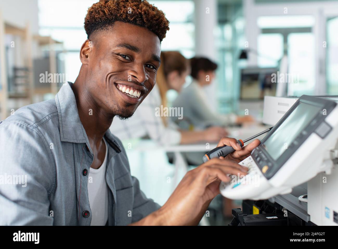 Ladder operator hi-res stock photography and images - Alamy