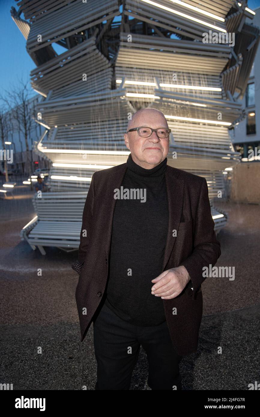 Portrait of the artist Prof. Olaf Metzel. On April 14, 2022 the ...
