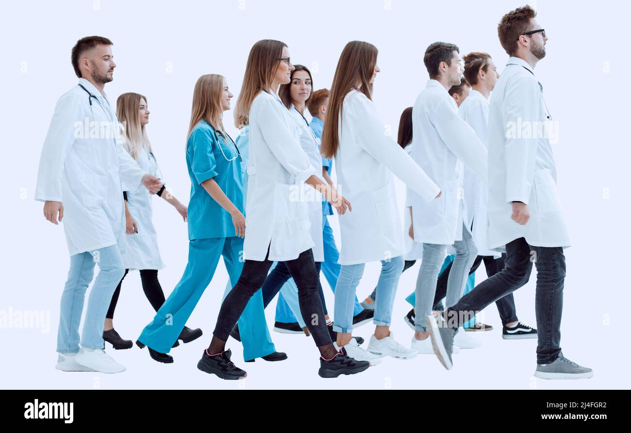 background image of the head and a group of young doctors Stock Photo ...
