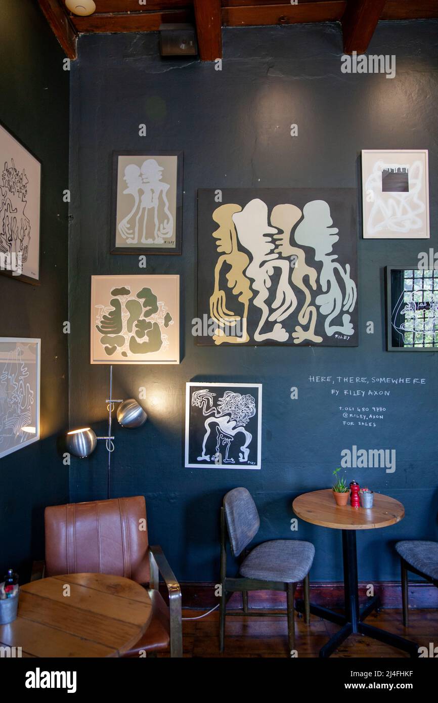 Deus Cafe in Hout Bay, Western Cape - South Africa Stock Photo - Alamy