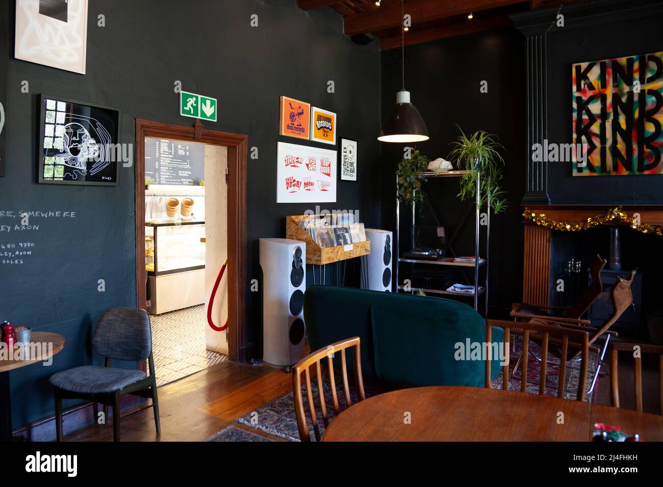 Deus Cafe in Hout Bay, Western Cape - South Africa Stock Photo - Alamy