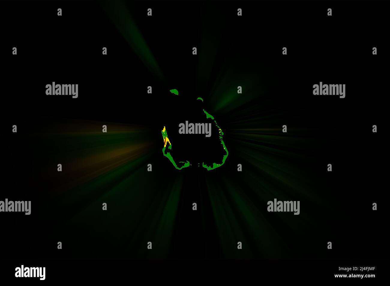 Map of cocos islands hi-res stock photography and images - Alamy