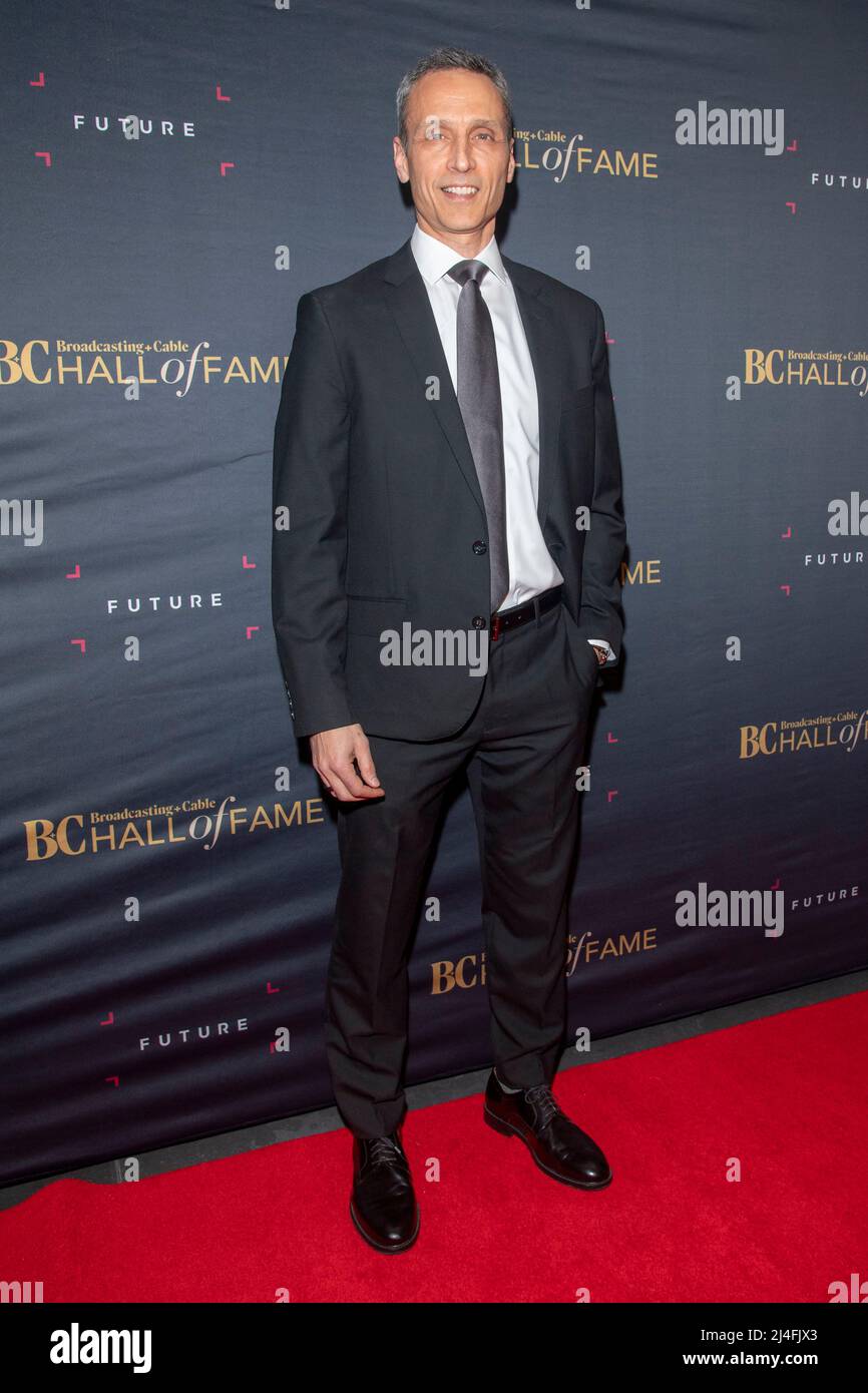 New York, United States. 14th Apr, 2022. James Pitaro attends the 2022 ...