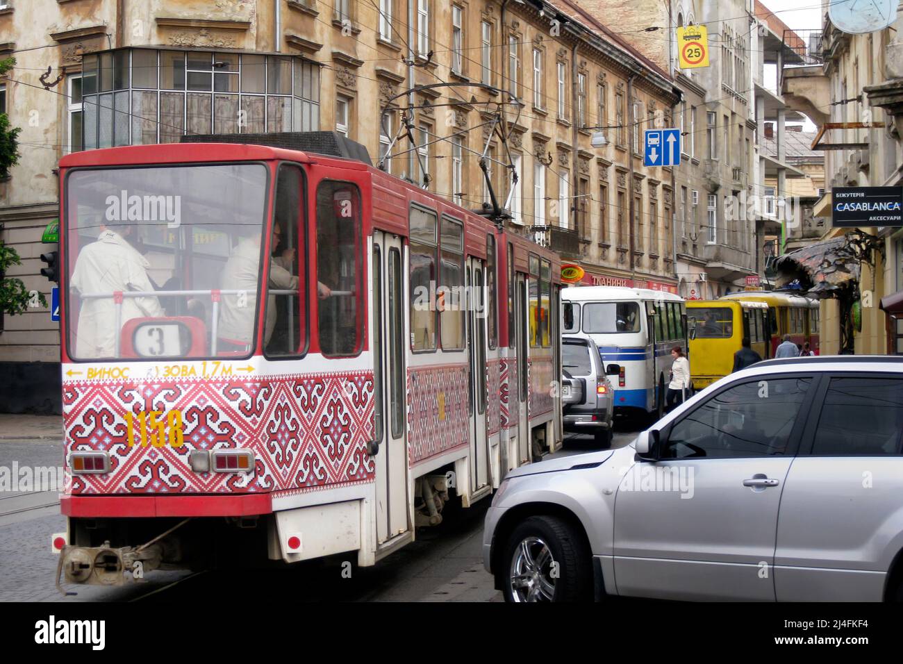 Lviv public transport hi-res stock photography and images - Alamy
