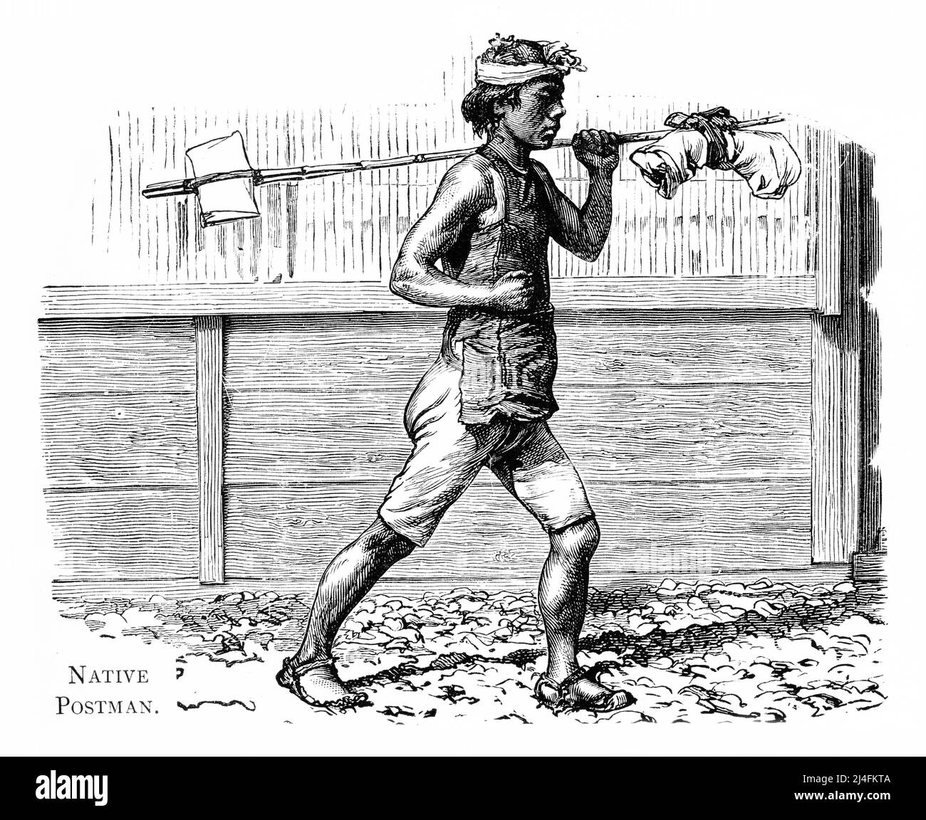 Japanese mailman Cut Out Stock Images & Pictures - Alamy