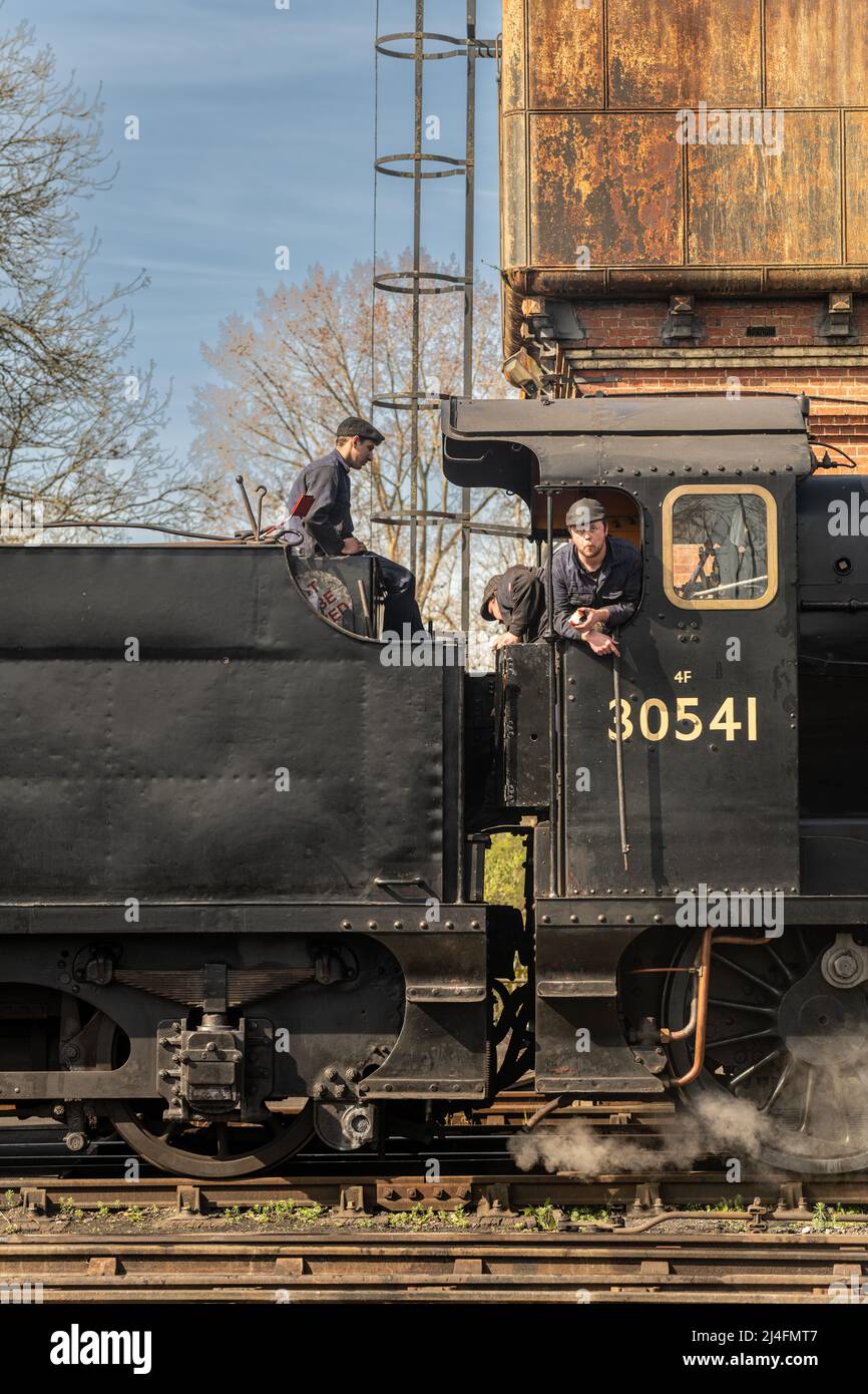 Bluebell Railway Steam locomotive Sheffield Park, UK Stock Photo - Alamy