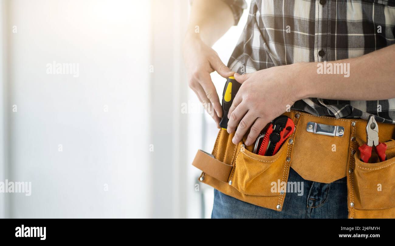 Tool construction worker wrench hi-res stock photography and images - Alamy