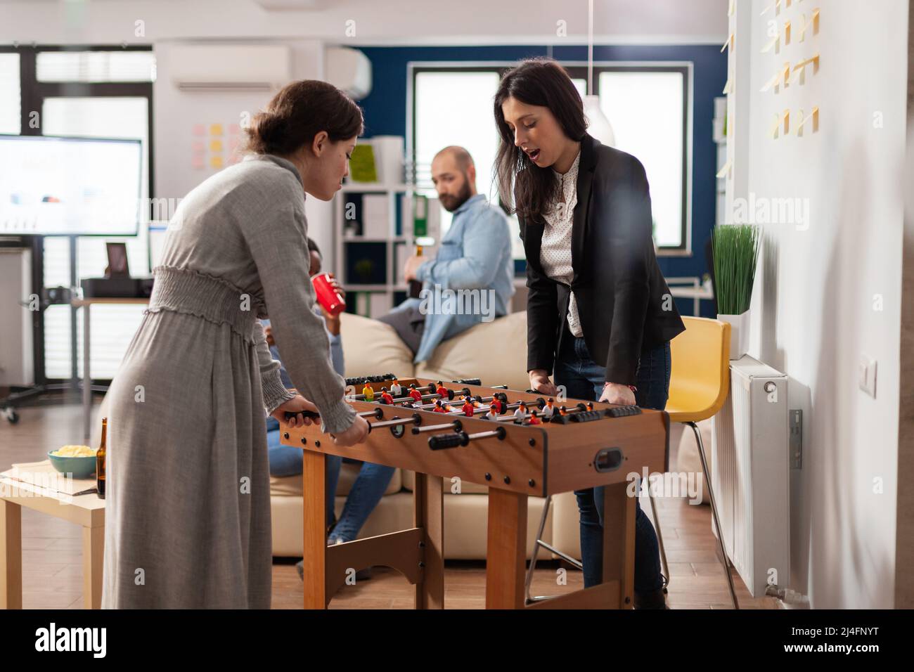 Foosball game table hi-res stock photography and images - Alamy