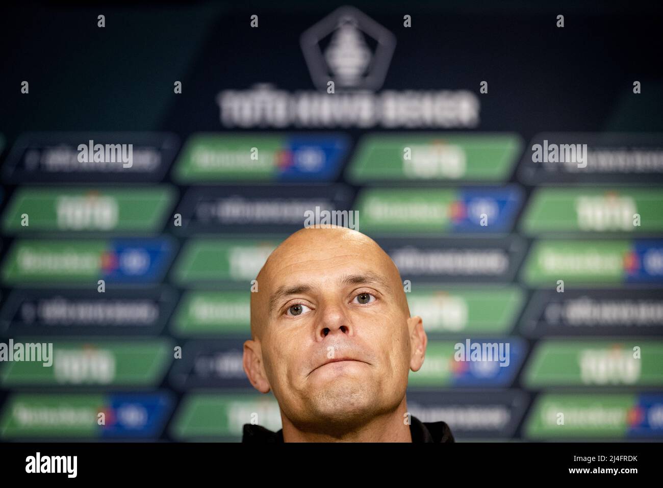 EINDHOVEN - PSV women's coach Rick de Rooij during the PSV women's Toto ...