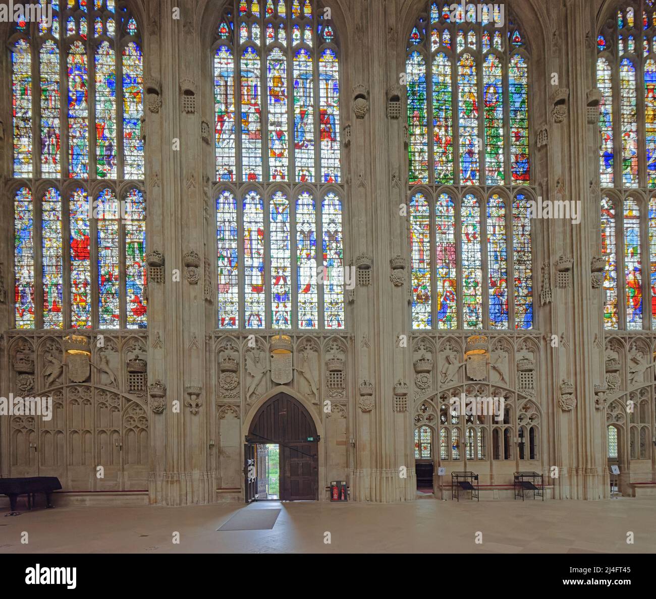 Kings college chapel cambridge windows hi-res stock photography and ...