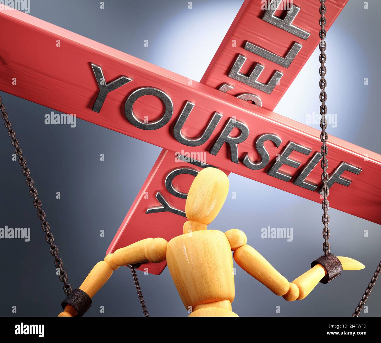 Yourself control, power, influence and manipulation symbolized by ...