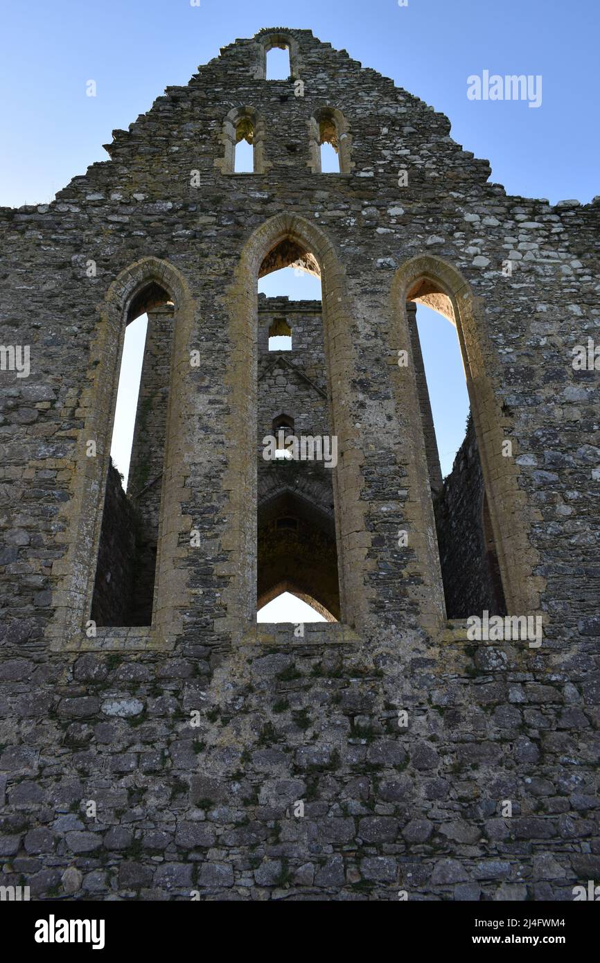 Island church ruins hi-res stock photography and images - Alamy