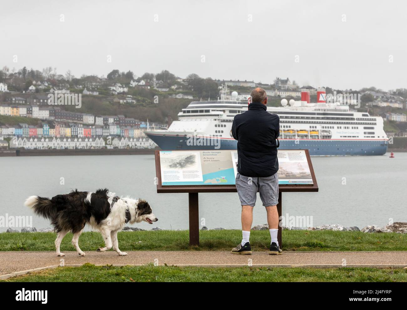 Haulbowline, Cork, Ireland. 15th April, 2022. Eamon Donovan from ...